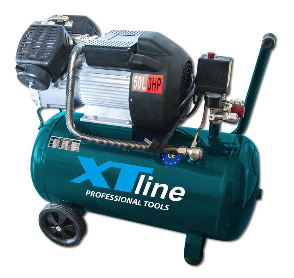 XTline 3050V kompresor dvoupístový 50L XT2004 | NAKO Pardubice