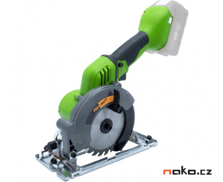 PROCRAFT PCA18 kotoučová aku zanořovací pila 120mm LiIon 20V, bez aku | NAKO Pardubice