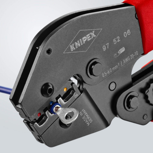 KNIPEX 975206 09 pákové lisovací kleště pro izolované kabelové ...