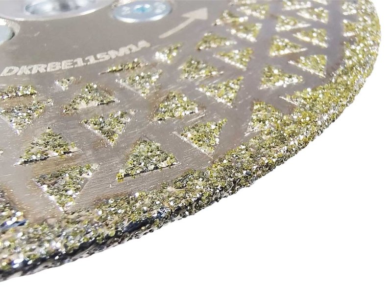 MAGG Profi DKRBE115M14 diamantový kotouč RB 115mm řezný a brusný M14 ...