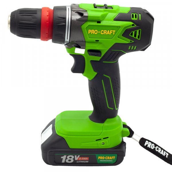 PROCRAFT PA18DFR aku vrtačka LiIon 18V 2x 2Ah | NAKO Pardubice
